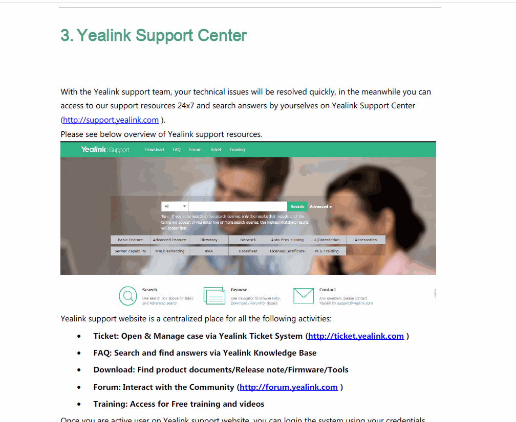 How to get Yealink Technical Support? | IP TELEFONAI